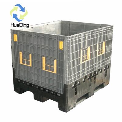 China HUADING Industrial Pallet Box Product No HDFPC1210H975A with Wheels and Labeling Options for sale