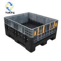 China Customizable Foldable Storage Container Static Load 4T Labeling Options on Request for sale
