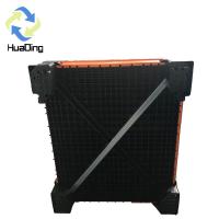 China 1-4 Ton Capacity HDPE/PP Large Foldable Plastic Pallet and Storage Containers with Lid for sale