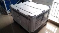 China 1200*1000*810mm External Dimension Collapsible Plastic Pallet Container for Industry for sale