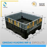 China HUADING Big Bulk Collapsible Plastic Containers 1200*1000*590mm External Specification for sale