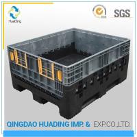 China HUADING Big Bulk Collapsible Plastic Containers 1200*1000*590mm External Specification for sale
