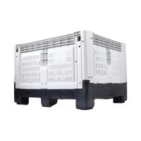 China Foldable Pallet Storage Containers for Warehouse Heavy Duty Scale and Dynamic Load 1T for sale