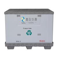 China Autopack Korea HDPE Plastic Sleeve Pack Pallet Box for Automotive Customized Height for sale