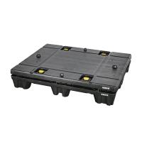 China Automotive Parts Packaging Heavy Duty Foldable Coaming Box with Pallet and Custom Design for sale
