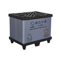 China Customer's Logo Collapsible Gaylord Box for Customizable Automotive Packaging Design for sale