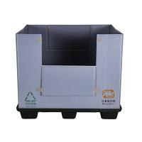 China Customizable Plastic Sleeve Pack Box for Automotive Parts Large Box Pallet Packaging for sale