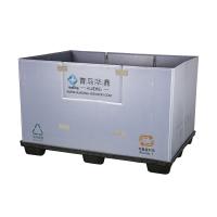 China Recyclable Corrugated Sleeves Foldable Plastic Pallet Container with Long Service Life for sale
