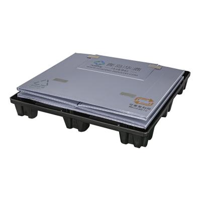China Collapsible Custom HDPE Gaylord Box Pallet Solution for Automotive Battery Packaging for sale