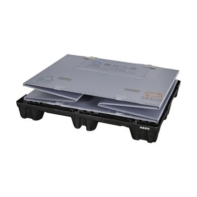 China Customizable Heavy Duty Collapsible Plastic Pallet Box for Automotive Parts Packaging for sale