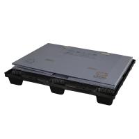 China Custom Logo Auto Parts Honeycomb Pallet Box with Folded Height of 205mm and Discount for sale