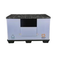 China 205mm Foldable M Type Honeycomb Sleeve Plastic Collapsible Pallet Box for Auto Parts for sale