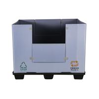 China Foldable Plastic Pallet Pack Box for Vehicle Storage Custom Size AA Battery Packaging for sale