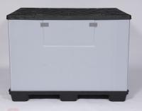 China HDPE Material M Type Folding Customized Automotive Boxes Packaging Plastic Pallet Box for sale