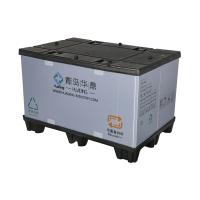 China Custom Automotive Packaging by HUADING Heavy Duty Plastic Injection Molding Pallet Box for sale