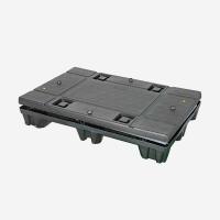 China HUADING 1200*800-Hump Safety Stop Type Twin-Sheet Plastic Sleeve Boxes for sale