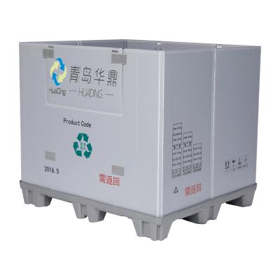 China HUADING Collapsible Box for Car Battery Packaging in Automobile Spare Parts Industry for sale