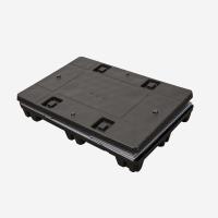 China Optional Locks HUADING 1250*850-Hump Safety Stop Type Twin-Sheet Plastic Sleeve Boxes for sale