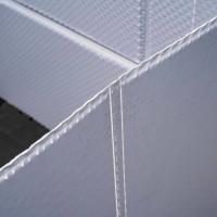China Optional Locks HUADING 1250*850-Hump Safety Stop Type Twin-Sheet Plastic Sleeve Boxes for sale