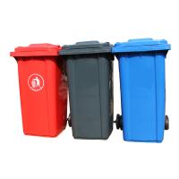 China Rolling Cover Type 240L Plastic Rubbish Bin Custom Designed for Bulk Waste Disposal for sale