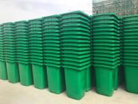 China Large Capacity 360L Plastic Garbage Container with Foot Pedal for sale