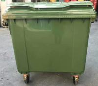China 1100L Outdoor Plastic Recycling Waste Bins for Sustainable Garbage Management System for sale