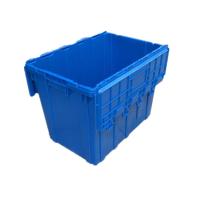 China Customized Stackable Plastic Crates and Nestable Plastic Tote Boxes for sale