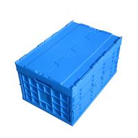 China Collapsible Plastic Crate for Space-saving Warehouse Fruit Picking 600*400*360mm for sale
