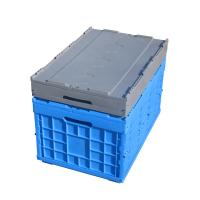 China Collapsible Plastic Crate for Space-saving Warehouse Fruit Picking 600*400*360mm for sale
