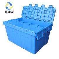 China 600*400*270 Plastic Crates for Easy and Organized Vegetable Storage Stackable Design for sale