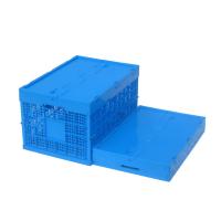 China 600*400*270 Plastic Crates for Easy and Organized Vegetable Storage Stackable Design for sale