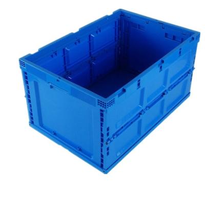 China Foldable and Collapsible Plastic Food Grade Storage Box Container for Fruit Warehouse for sale