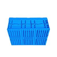 China Versatile Collapsible Plastic Container with Lid 3.2KG Unit Weight Convenient Design for sale