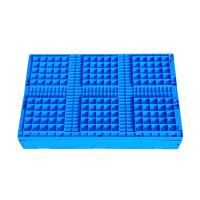 China Versatile Collapsible Plastic Container with Lid 3.2KG Unit Weight Convenient Design for sale