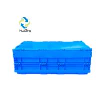 China HUADING Foldable Collapsible Plastic Crate for Personal Care Made of Virgin PP Material for sale