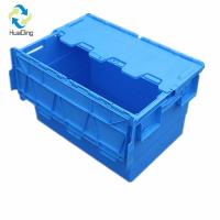 China Efficiently Manage Warehouse Space with HUADING Heavy Duty Turnover Box 600*400*360mm for sale