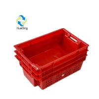 China 1T Capacity Plastic Misplaced Basket Crates for Food and Vegetables In Racking System for sale