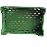 China Mesh Design Foldable PP Basket for Recyclable and 100% Recyclable Eco-Friendly Crate for sale