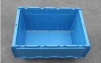 China 70L Heavy Duty Solid Moving Plastic Stacking Boxes for Industrial Chemical Industrial Food for sale