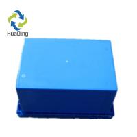 China Blue Stackable Plastic Tote Box The Smart Choice for Other Household Products Storage for sale