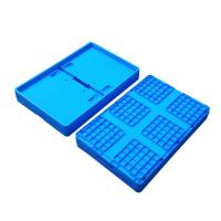 China Space-saving Small Collapsible Plastic Storage Moving Boxes by HUADING Capacity 35 kg for sale