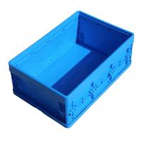 China Space-saving Small Collapsible Plastic Storage Moving Boxes by HUADING Capacity 35 kg for sale