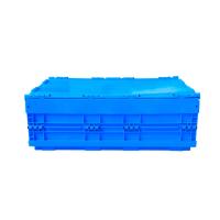 China Glossy Lamination Lockable Clear Storage Boxes With Lids Plastic Crates for Chemical for sale