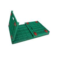 China Recyclable HUADING Folding Plastic Crates for Vegetables and Fruits Produce Customized for sale
