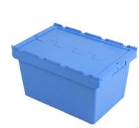 China Chemical Warehouse Heavy Duty Moving Boxes with Attached Lid Industrial Containers for sale
