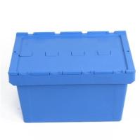 China Chemical Warehouse Heavy Duty Moving Boxes with Attached Lid Industrial Containers for sale