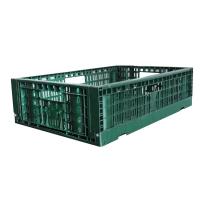 China HUADING's Rectangle Injection Plastic Mesh Fruit Crate The Perfect Storage Solution for sale