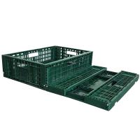 China HUADING's Rectangle Injection Plastic Mesh Fruit Crate The Perfect Storage Solution for sale