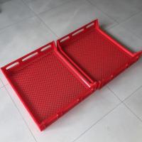 China 690*605*150mm Food Grade Plastic Bakery Crate for Large Capacity Food Container for sale