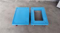 China PP Square Moving Trolley The Perfect Solution for Warehouse Storage and Transport for sale